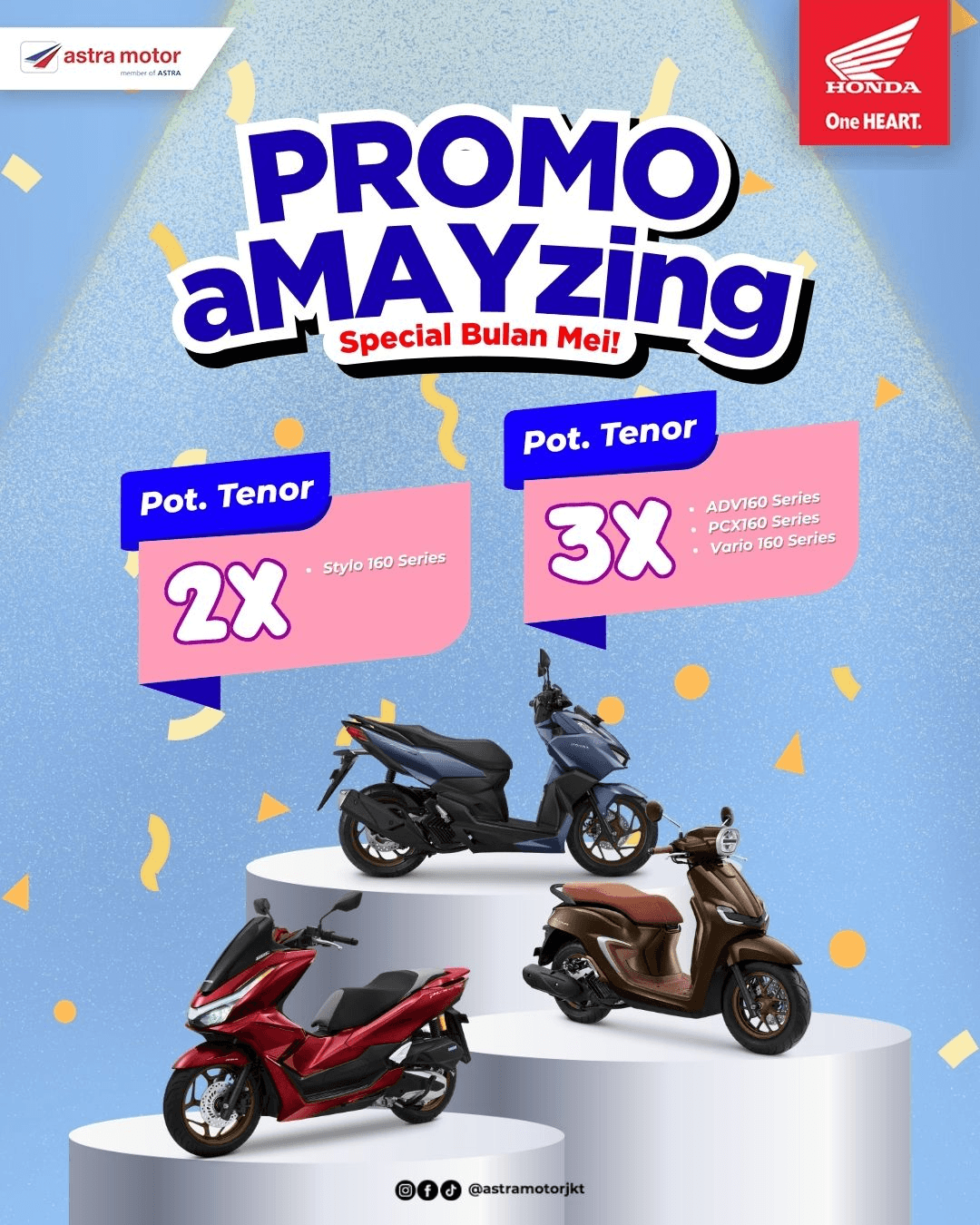 Promo Motor Honda Terbaru Mei 2026 - Astra Motor